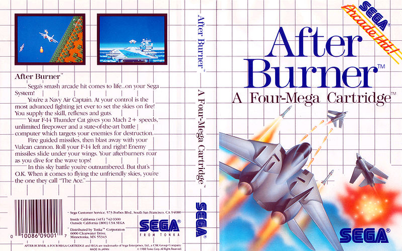 SEGA Retrospective: After Burner II – From SEGA arcade classic to SEGA ...