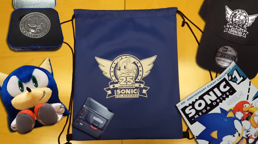 A look at the Sonic 25th Anniversary Party Swag Bag » SEGAbits - #1 ...