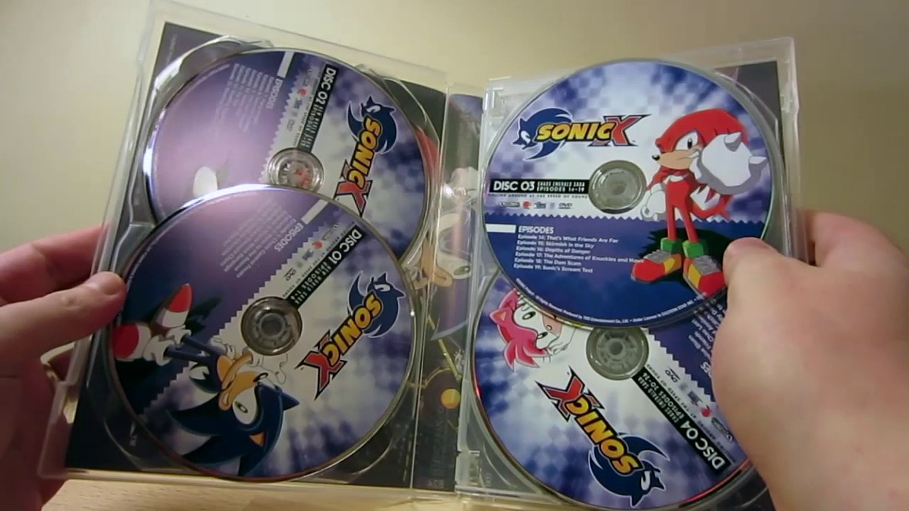 Unboxing: Sonic X Collection 01 Seasons 1&2 DVD » SEGAbits - #1 Source ...