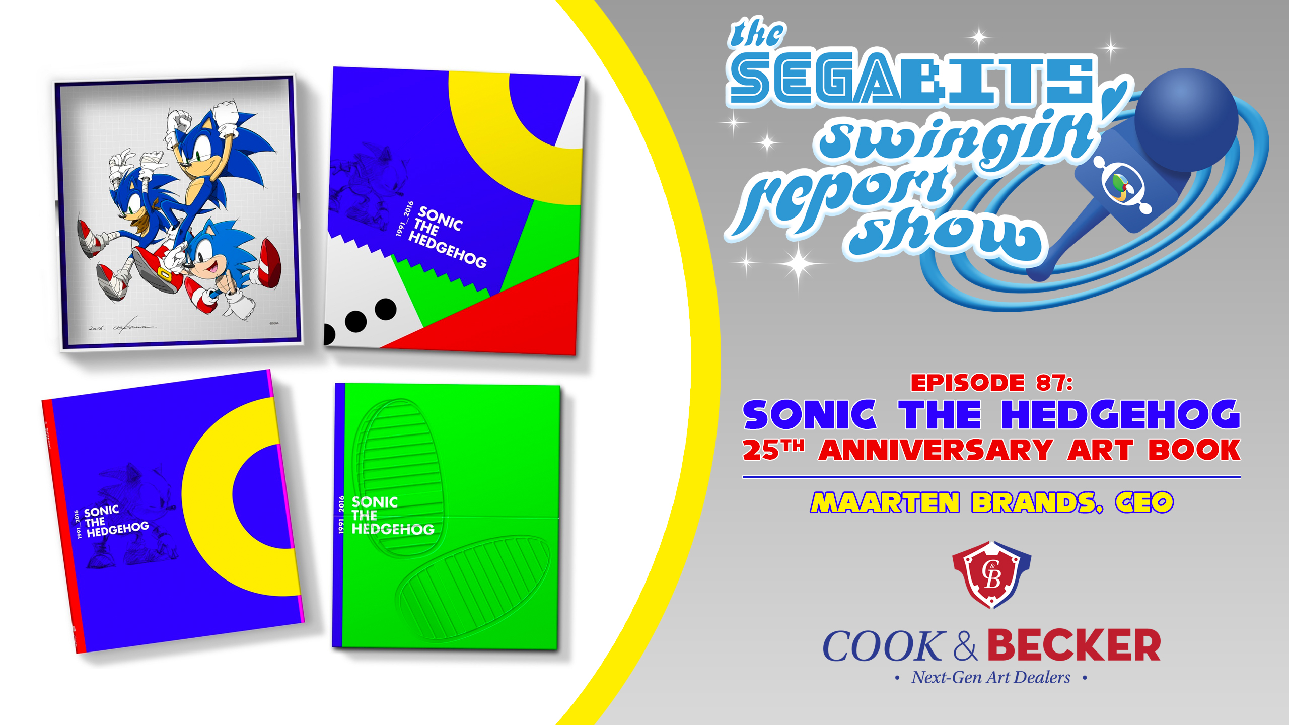 Swingin’ Report Show #87: Sonic the Hedgehog 25th Anniversary Art Book ...