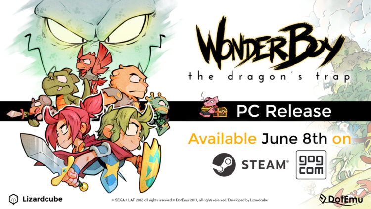 Wonder Boy: The Dragon’s Trap Remake Now Available for PC » SEGAbits ...