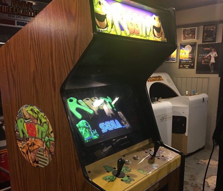 Rare unreleased SEGA arcade game “Ribbit!” playable at the Galloping ...