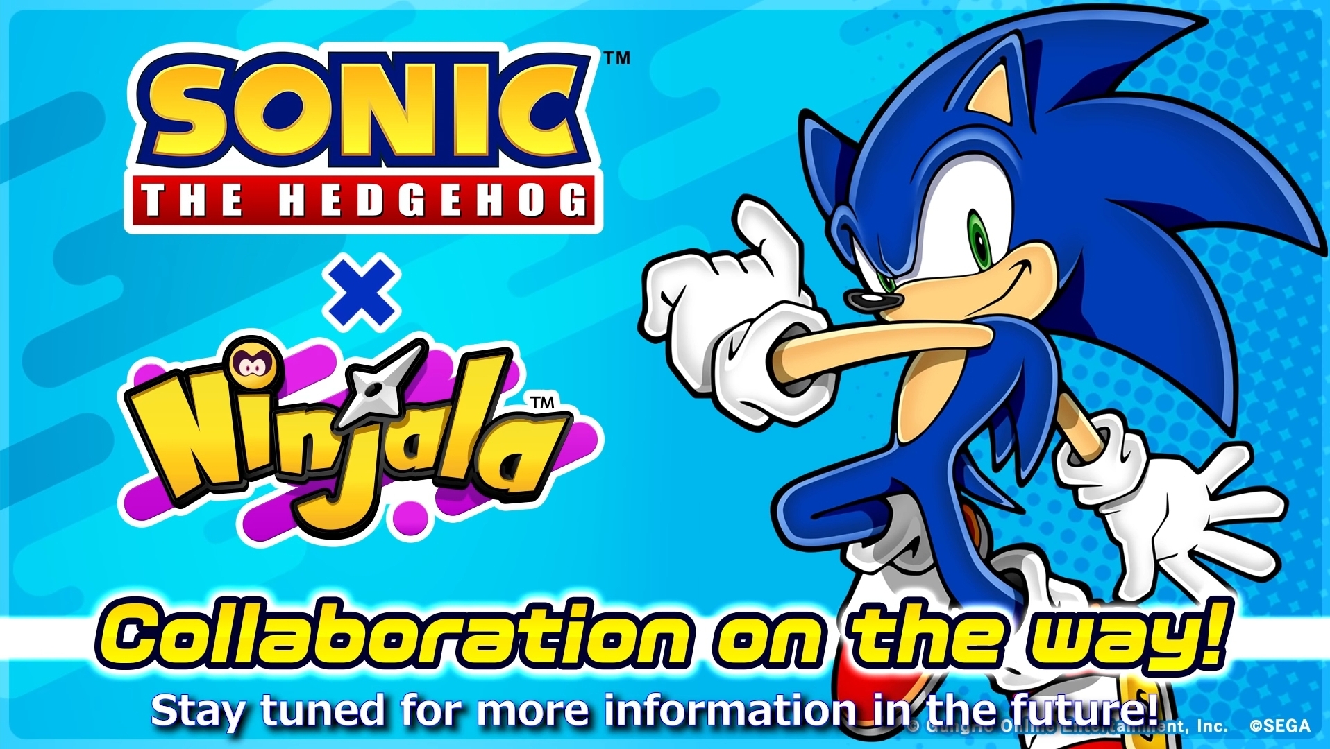 Ninjala to feature Sonic the Hedgehog Collaboration » SEGAbits - #1 ...