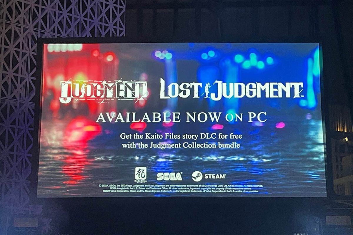 Judgment and Lost Judgment available NOW on PC » SEGAbits - #1 Source for SEGA News