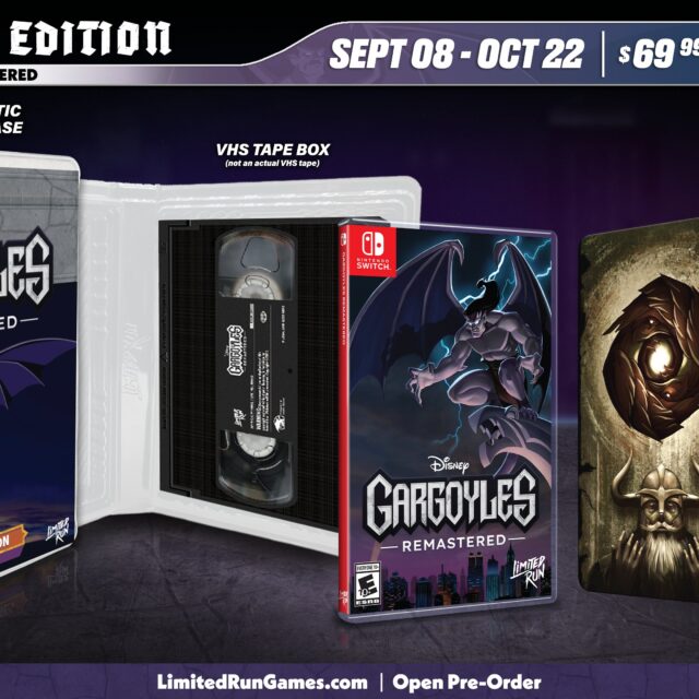 Disney’s Gargoyles Remastered, a remake of the Sega Genesis game ...