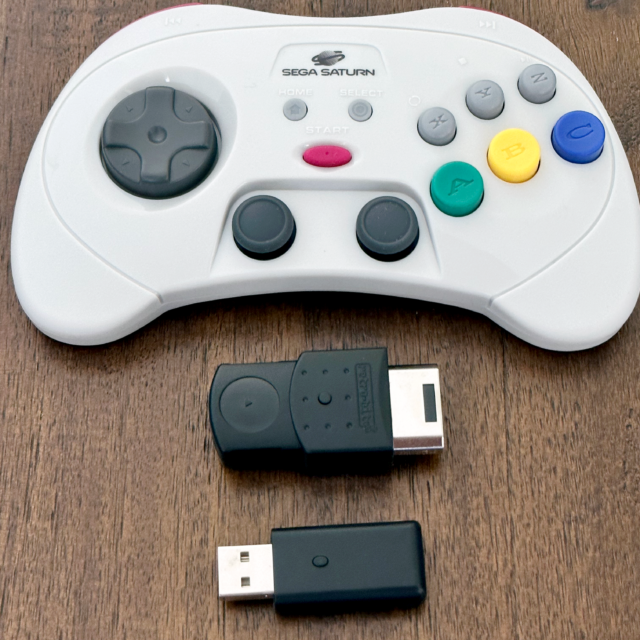 Wireless Pro Saturn controllers with hall effect analog sticks ...