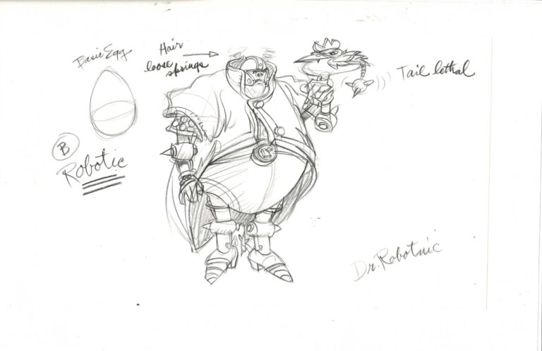 Newly uncovered Sonic the Hedgehog (SatAM) concept art gives us an ...
