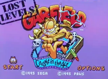 Garfield: Caught In The Act The Lost Levels finally found and shown off ...