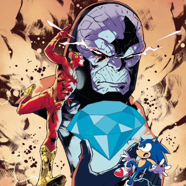 First Look At DC x Sonic the Hedgehog Cover Art & Pages Revealed ...
