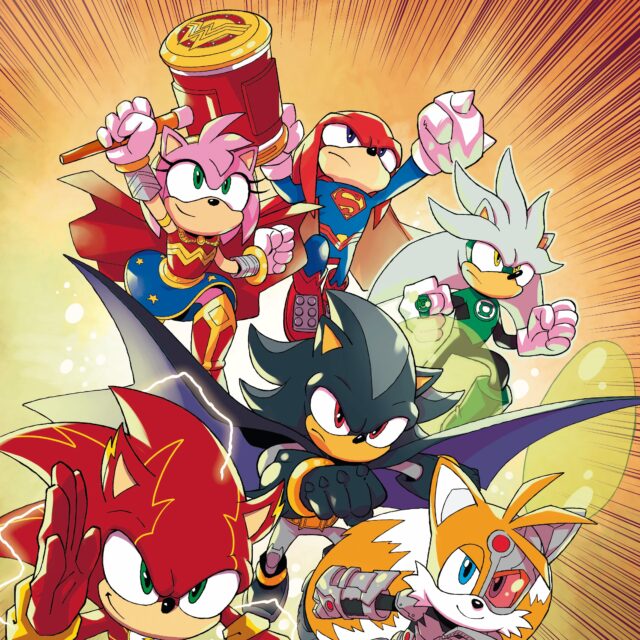First Look At DC x Sonic the Hedgehog Cover Art & Pages Revealed ...