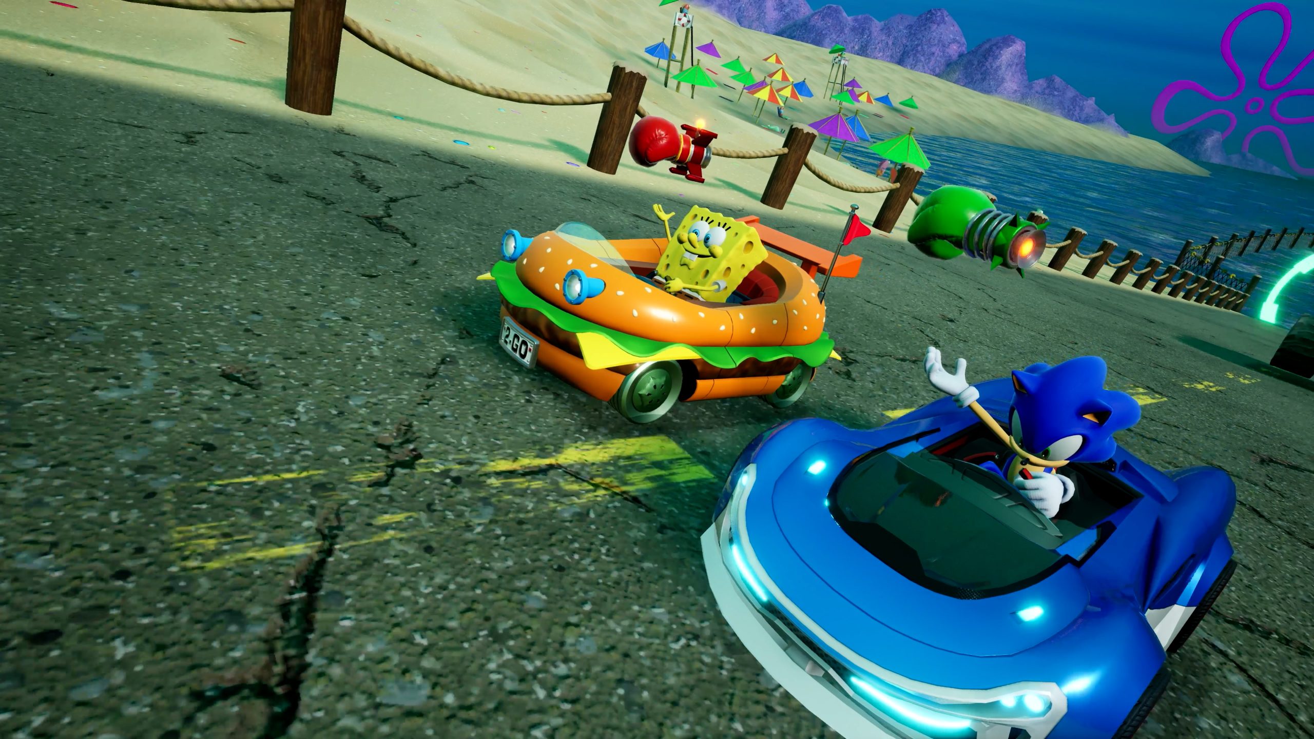 SEGA Announces Nickelodeon Collaboration for Upcoming Sonic Racing ...