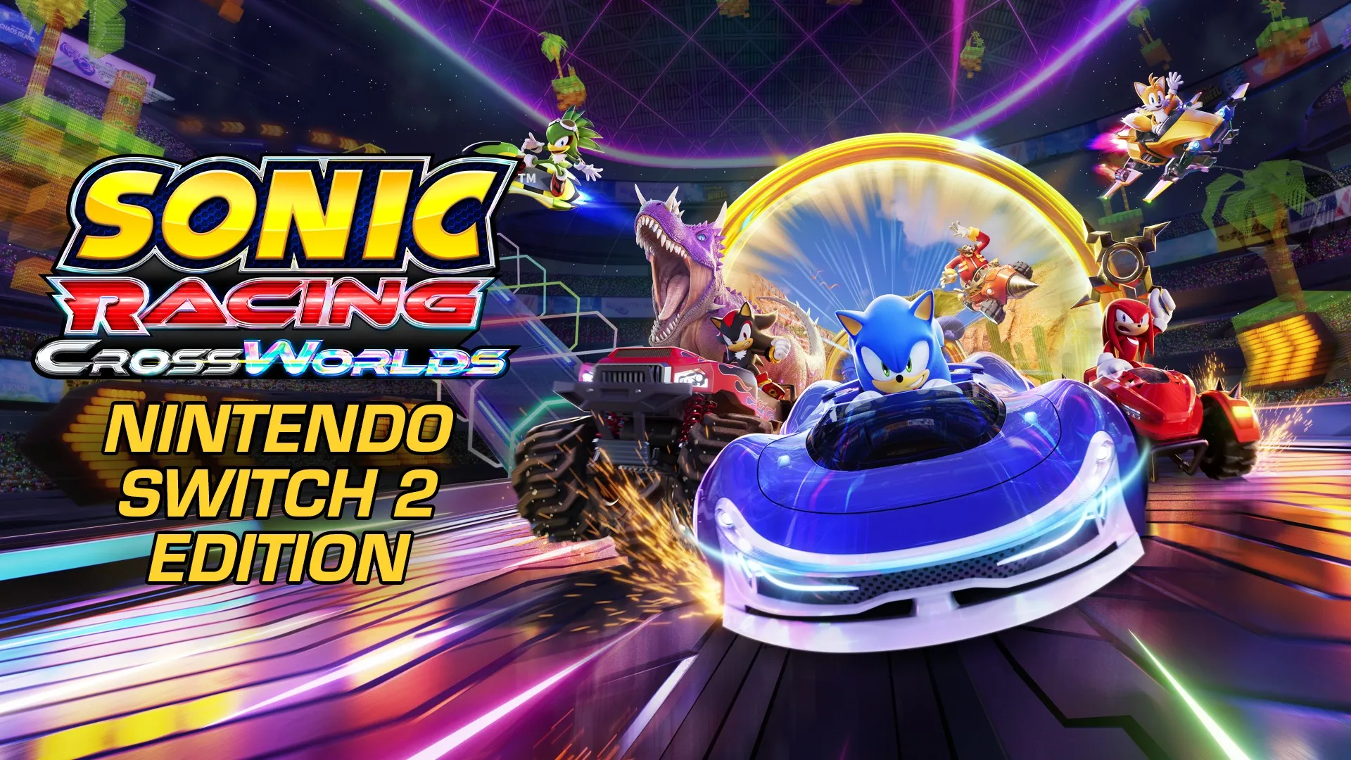 Sonic Racing: Crossworlds Nintendo Switch 2 Edition physical release ...