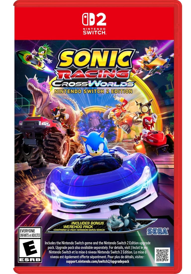 Sonic Racing: Crossworlds Nintendo Switch 2 Edition physical release ...