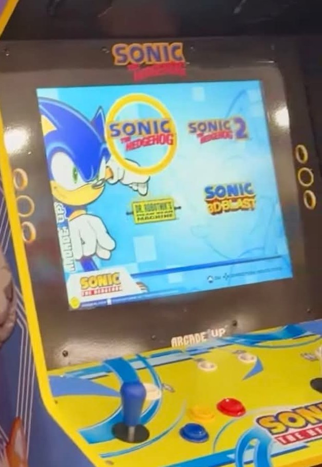 Basic Fun!/Arcade1Up show off a brand new Sonic the Hedgehog home ...